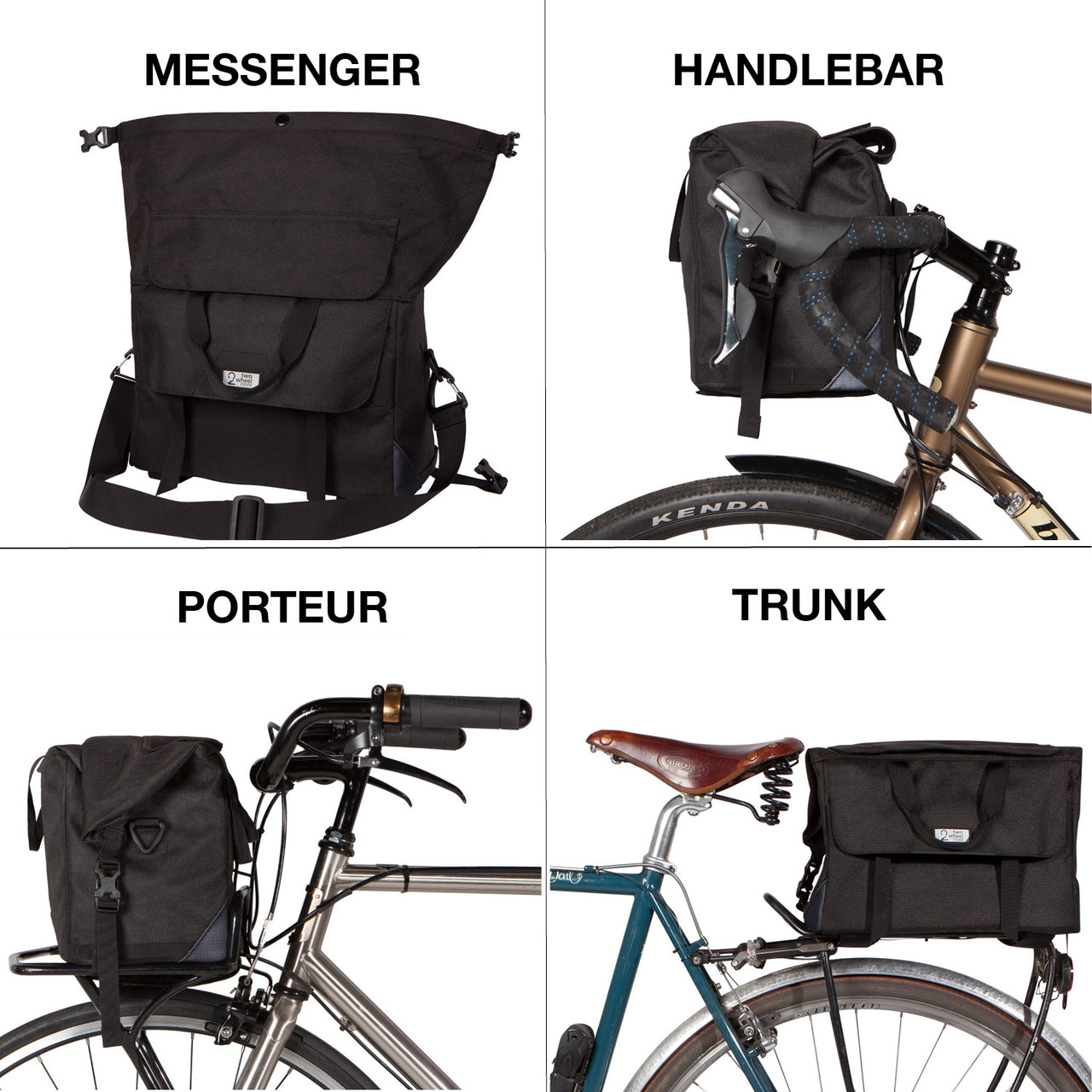 Dayliner Box Bag (20 L) - Handlebar & Trunk Bag – Two Wheel Gear
