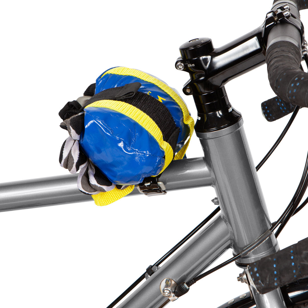 Tack Strap Tool Wrap - Attaches to Bike Frame, Saddle, Handlebars and ...
