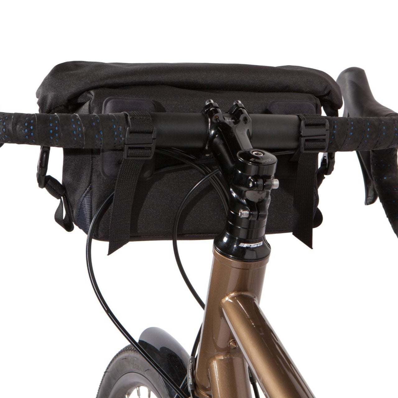 Dayliner Mini Handlebar Bag - Roll Top with Carry Strap – Two Wheel Gear